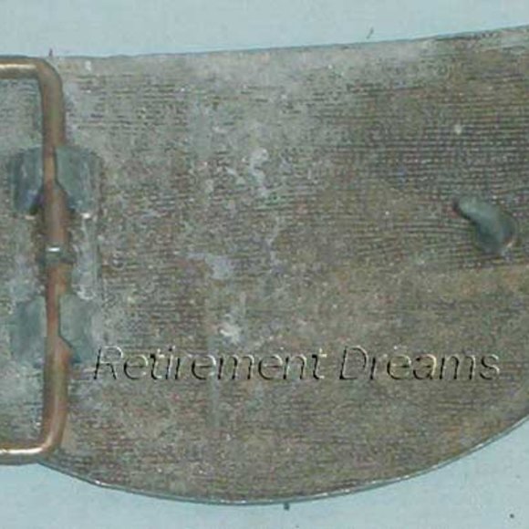 Raleigh | Accessories | Belt Buckle Raleigh Lights Cigarettes 8 Wheeler ...